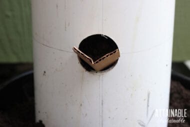 Make This PVC Tower Garden to Grow Lots of Greens in a Small Space