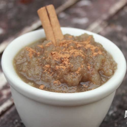 How to Cook Yacon: Mock "Applesauce" Recipe