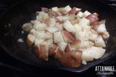 How to Make the Best Fried Red Potatoes Ever - Attainable Sustainable®