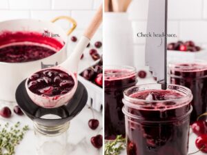 Black Cherry Preserves with Thyme and Honey - Attainable Sustainable®