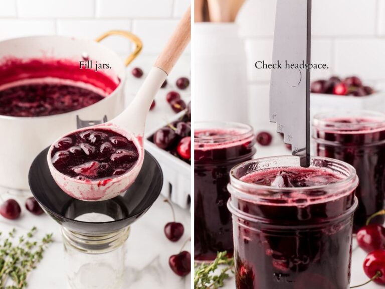 Black Cherry Preserves with Thyme and Honey - Attainable Sustainable®