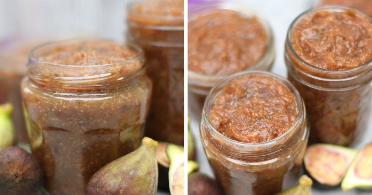 Try this Easy Fig and Ginger Jam Recipe - Attainable Sustainable®