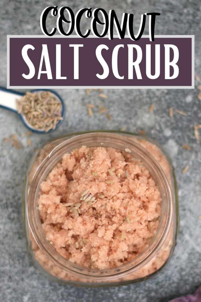 Easy DIY Salt Scrub for Soft Skin - Attainable Sustainable®