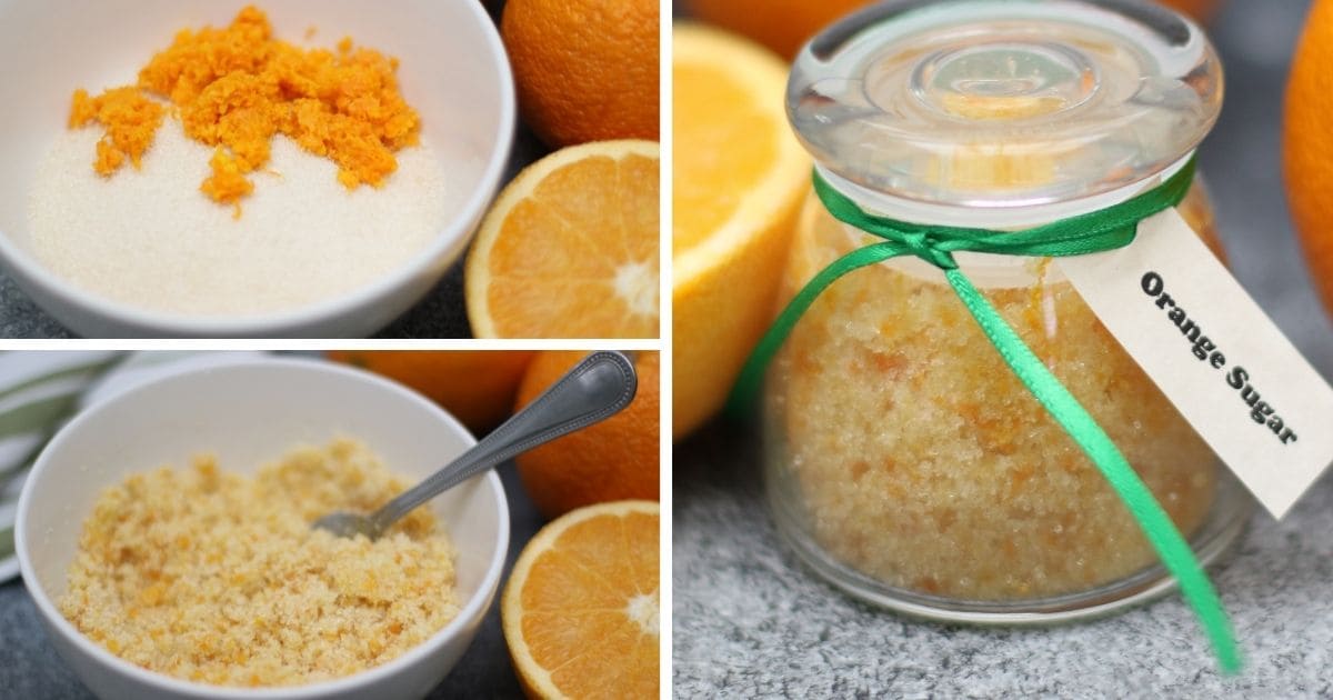 How to Make Flavorful Orange Sugar - Attainable Sustainable®