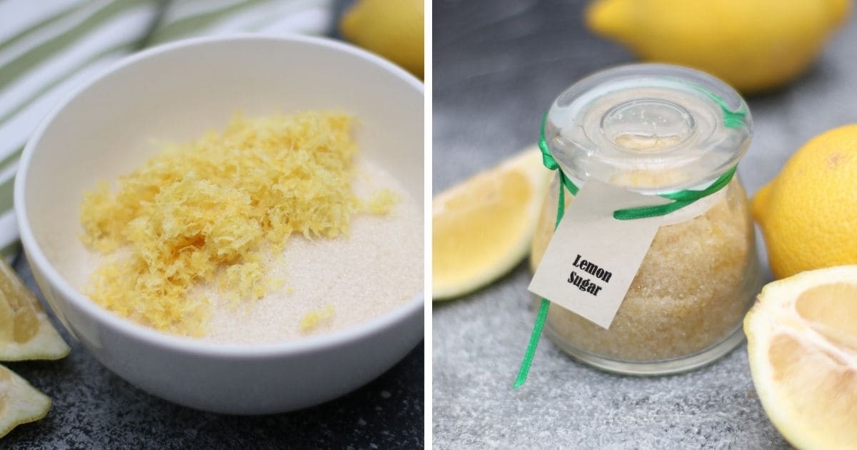 How to Make Lemon Sugar (Spoiler: It's Easy!) - Attainable Sustainable®