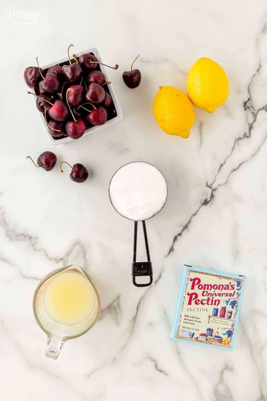 Easy (Lower Sugar) Cherry Jam Recipe - Attainable Sustainable®