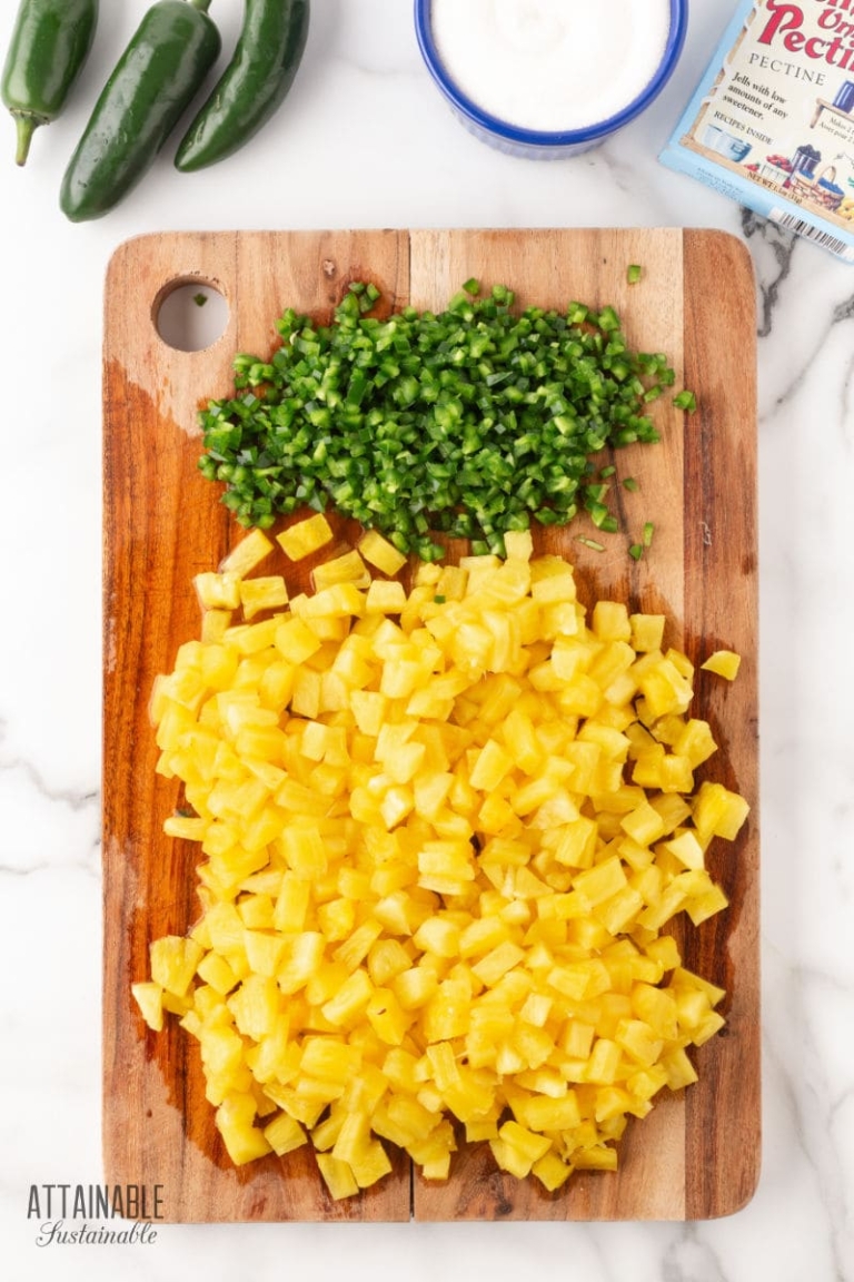 Pineapple Jalapeño Jam Recipe - Attainable Sustainable®