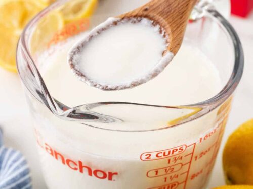 How to Make Sour Milk With Lemon Juice Buttermilk Substitute